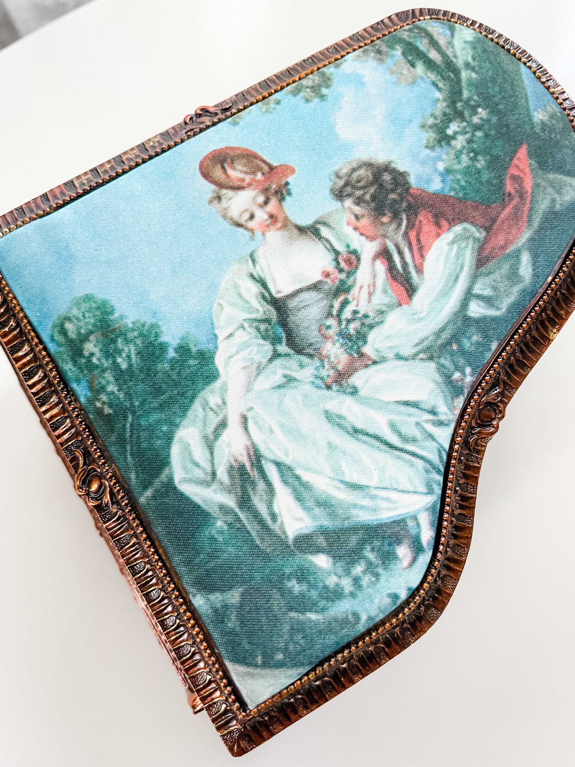 Gilded Piano Music Box - Etsy