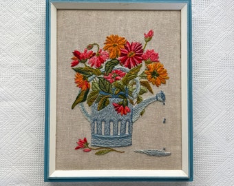 Vintage Embroidery Art - Etsy