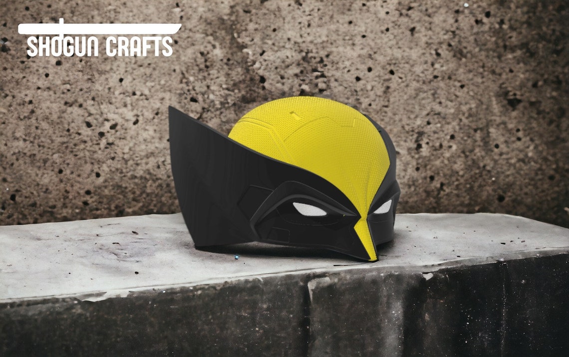Wolverine Helmet 3D Stl Files Wolverine Magnetic Helmet 3D Print File ...