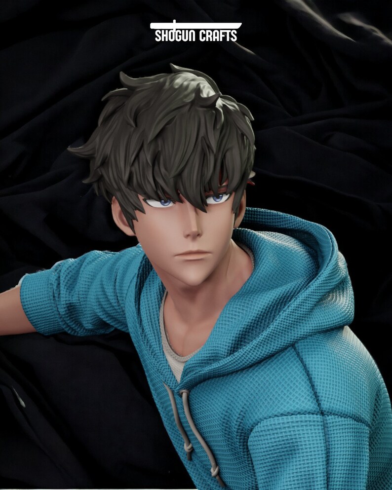 HQ Anime & Manga 3D Printer Stl Files Fan Made S0L0 LEVEL1NG SUNG J1N ...