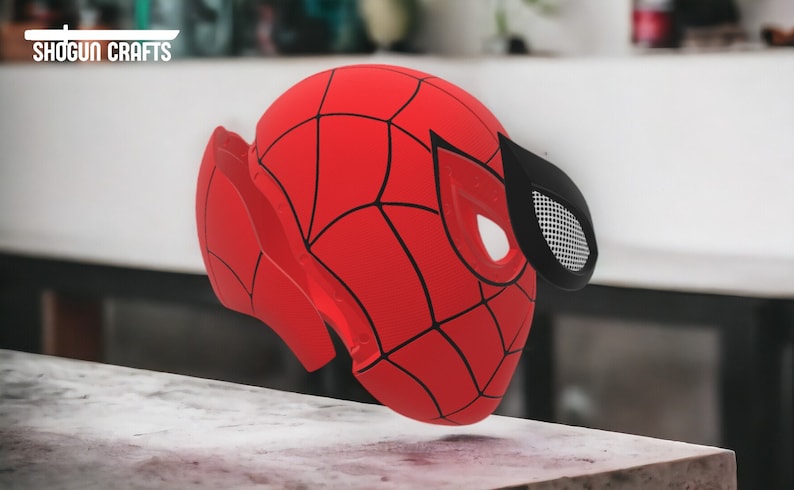 Spiderman Mask 3D Stl Files Amazing Spiderman Magnetic Mask Advanced ...