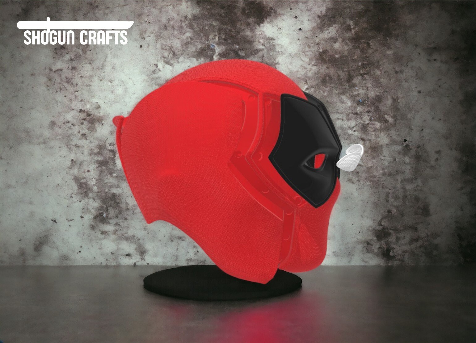 Deadpool Mask 3D STL Files Deadpool Mask Cosplay Helmet 3D Print Files ...