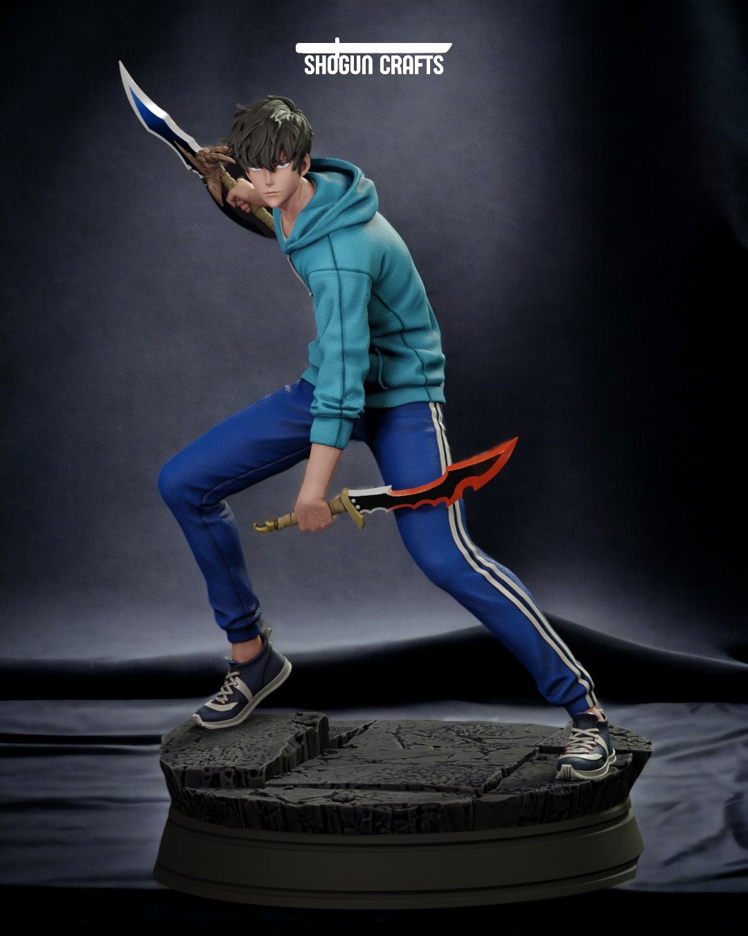 HQ Anime & Manga 3D Printer Stl Files Fan Made S0L0 LEVEL1NG SUNG J1N ...