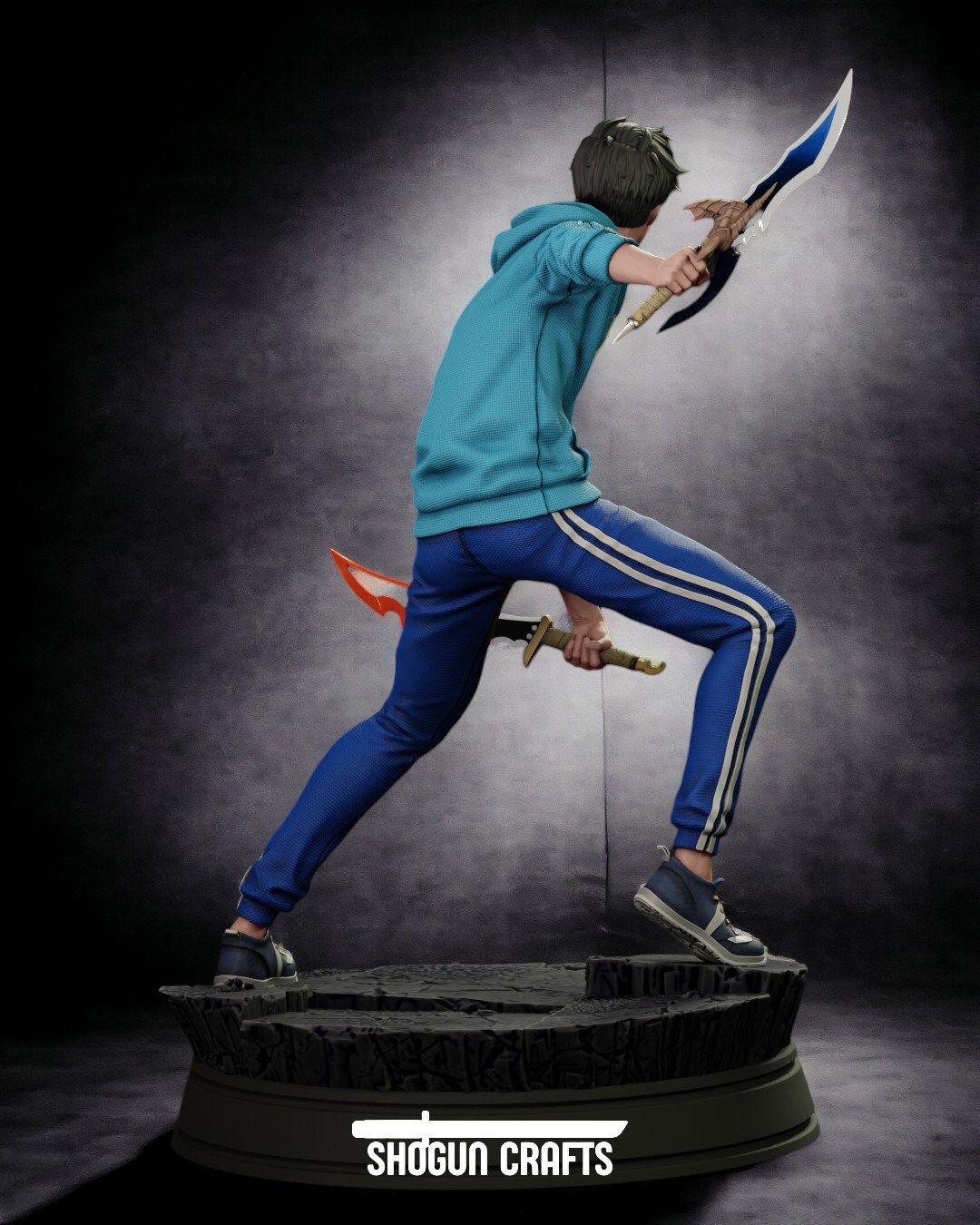 HQ Anime & Manga 3D Printer Stl Files Fan Made S0L0 LEVEL1NG SUNG J1N ...