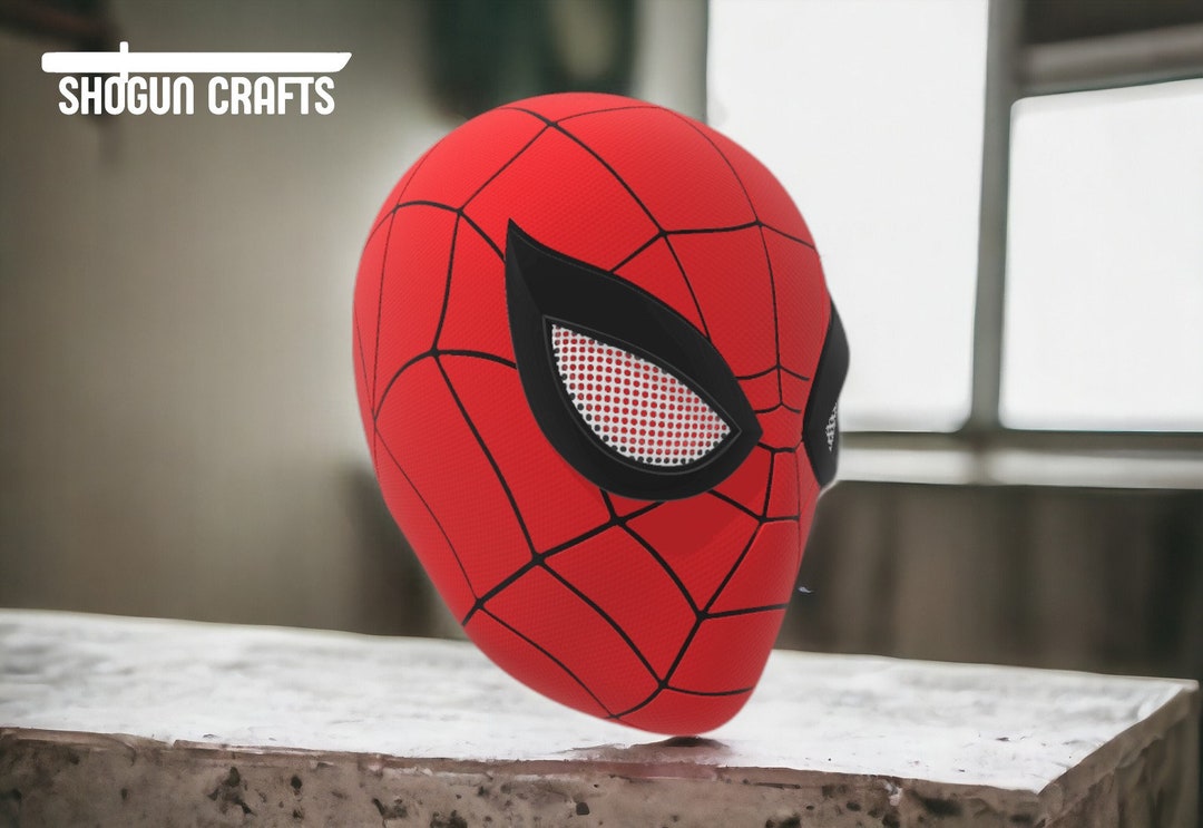 Spiderman Mask 3D Stl Files Amazing Spiderman Magnetic Mask Advanced ...