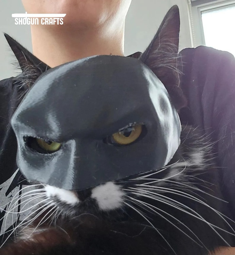 Batcat Mask 3D Stl Files Batman Cat Mask 3D Print File - Etsy Batcat Mask 3D Stl Files Batman Cat Mask 3D Print File - Etsy