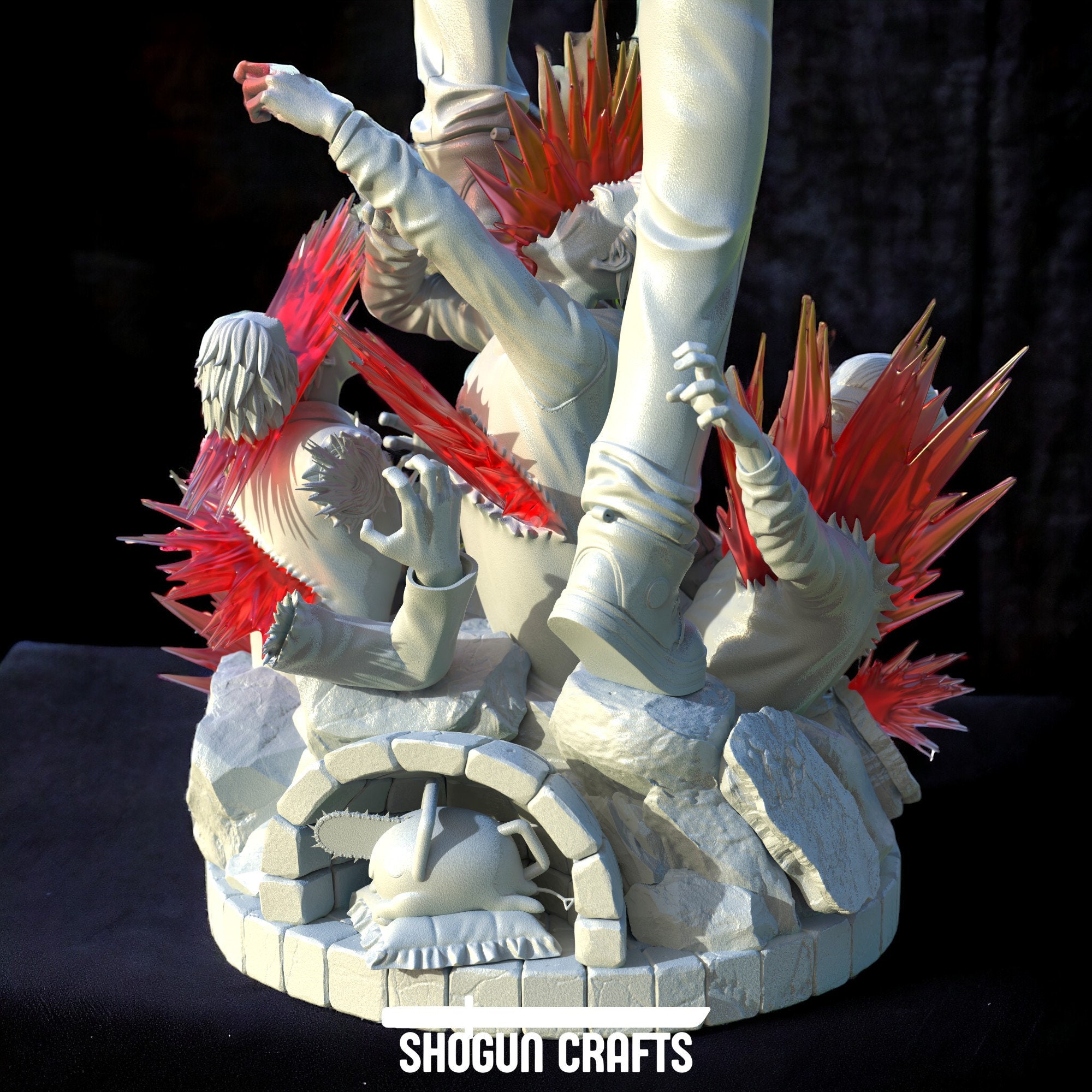 Chainsaw Man Denji Figure 3D Stl Files Fan Made Denji Figure 3D Print ...