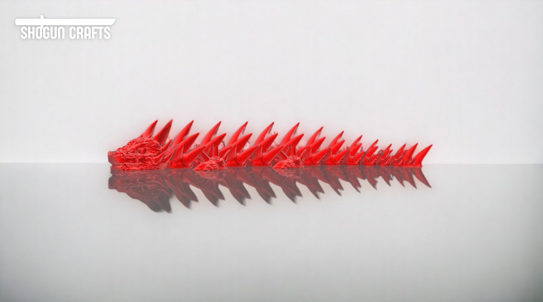 Articulated Dragon V2 3D Stl Files Flexi Dragon Stl Files Print in ...