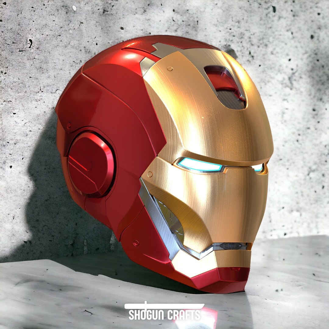 Iron Man Mark 45b Helmet 3D Stl Files Iron Man 45b Helmet With ...