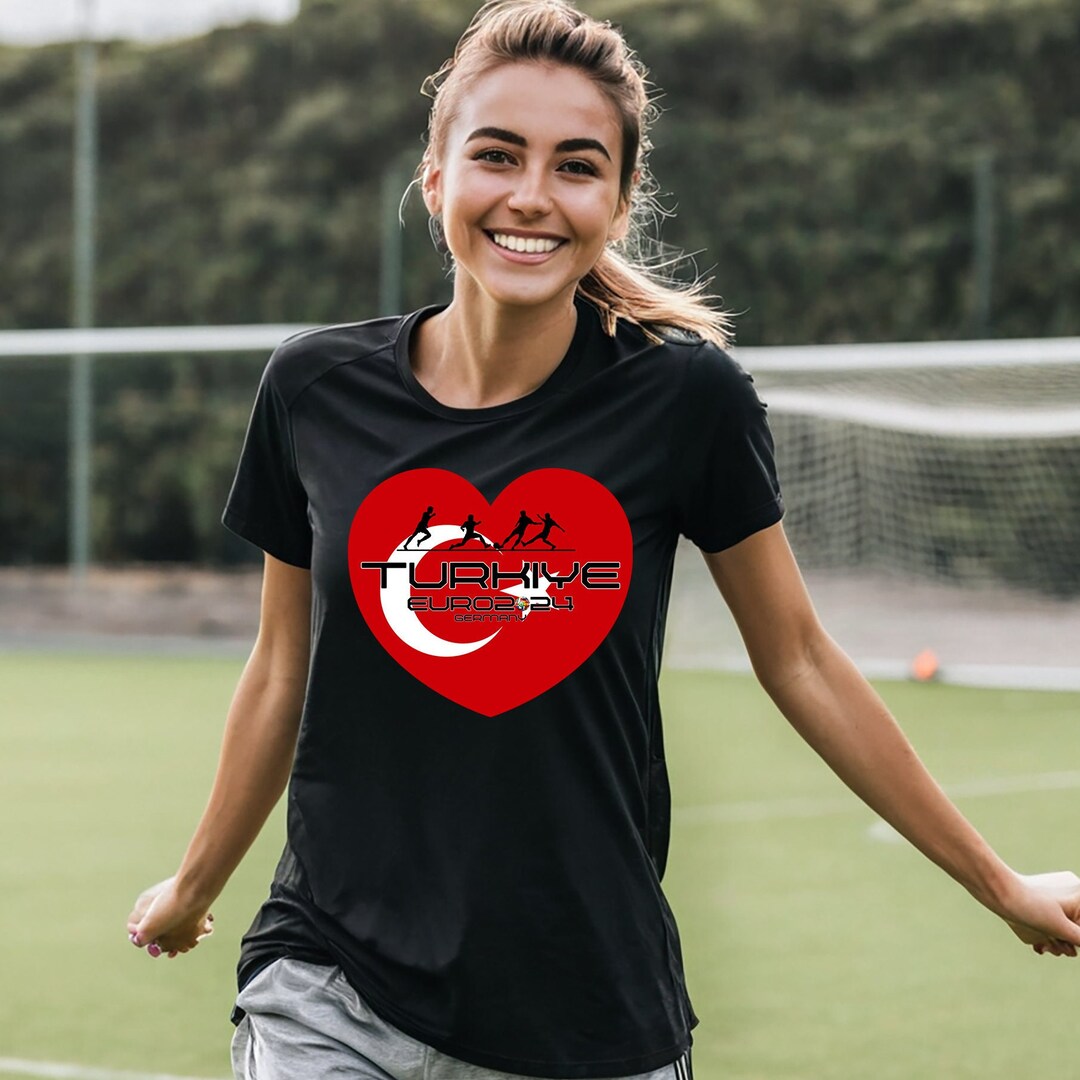 EURO 2024 Turkiye, Camiseta de fútbol, Camiseta de fútbol, Eurocopa 2024, Regalo amante del ...