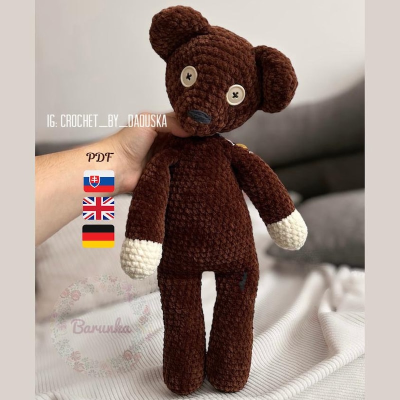 Mr Bean Teddy Bear Toy - Etsy