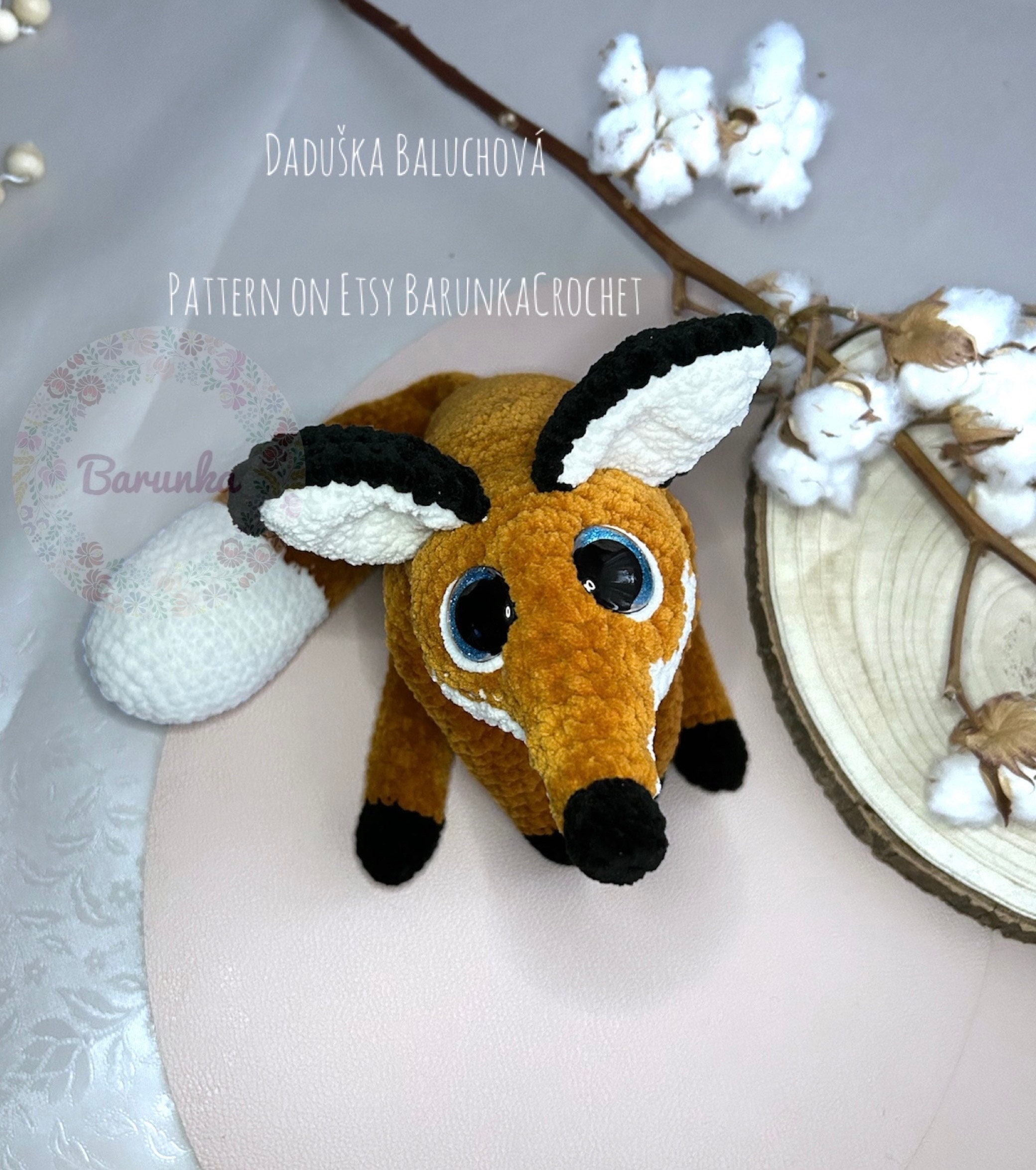 Crochet Fox Pattern – Little Prince Inspired Plushie (PDF) - Etsy