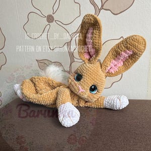 Crochet Bunny Pattern PDF - Crochet Rabbit Pyjama Muncher - Crochet ...