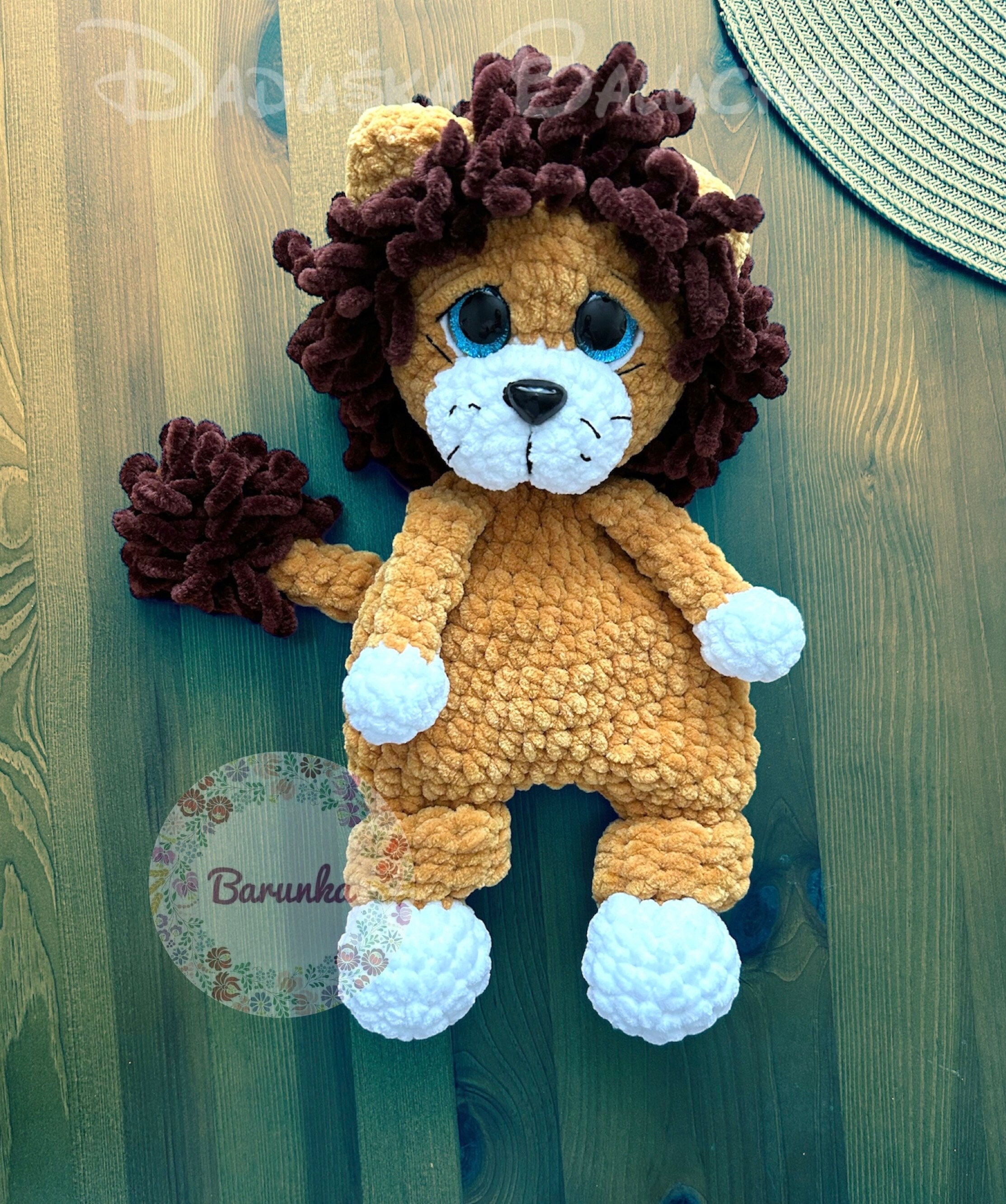 Crochet Lion Pattern PDF Crochet Baby Lion Pattern Crochet Lion ...