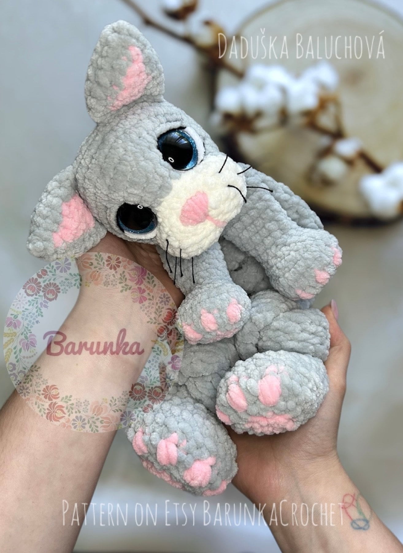 Crochet Kittens PATTERN PDF Crochet Kitty Cat Crochet Cat Lovey Crochet ...