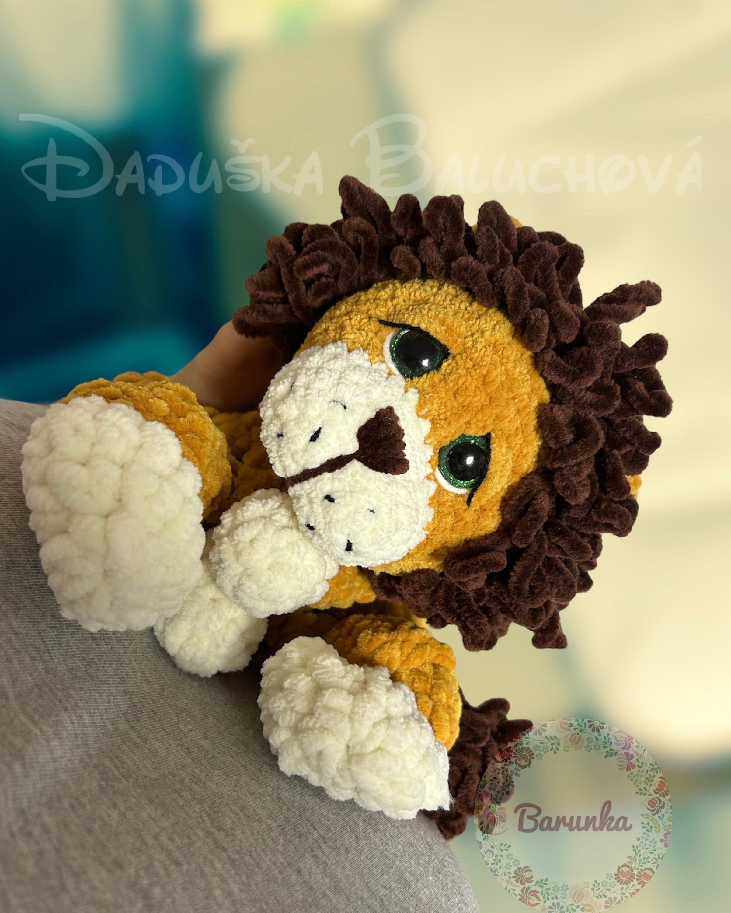 Crochet Lion Pattern PDF Crochet Baby Lion Pattern Crochet Lion Tutorial Crochet Soft Baby Lion ...