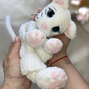 Crochet Kittens PATTERN PDF - Crochet Kitty Cat - Crochet Cat Lovey ...