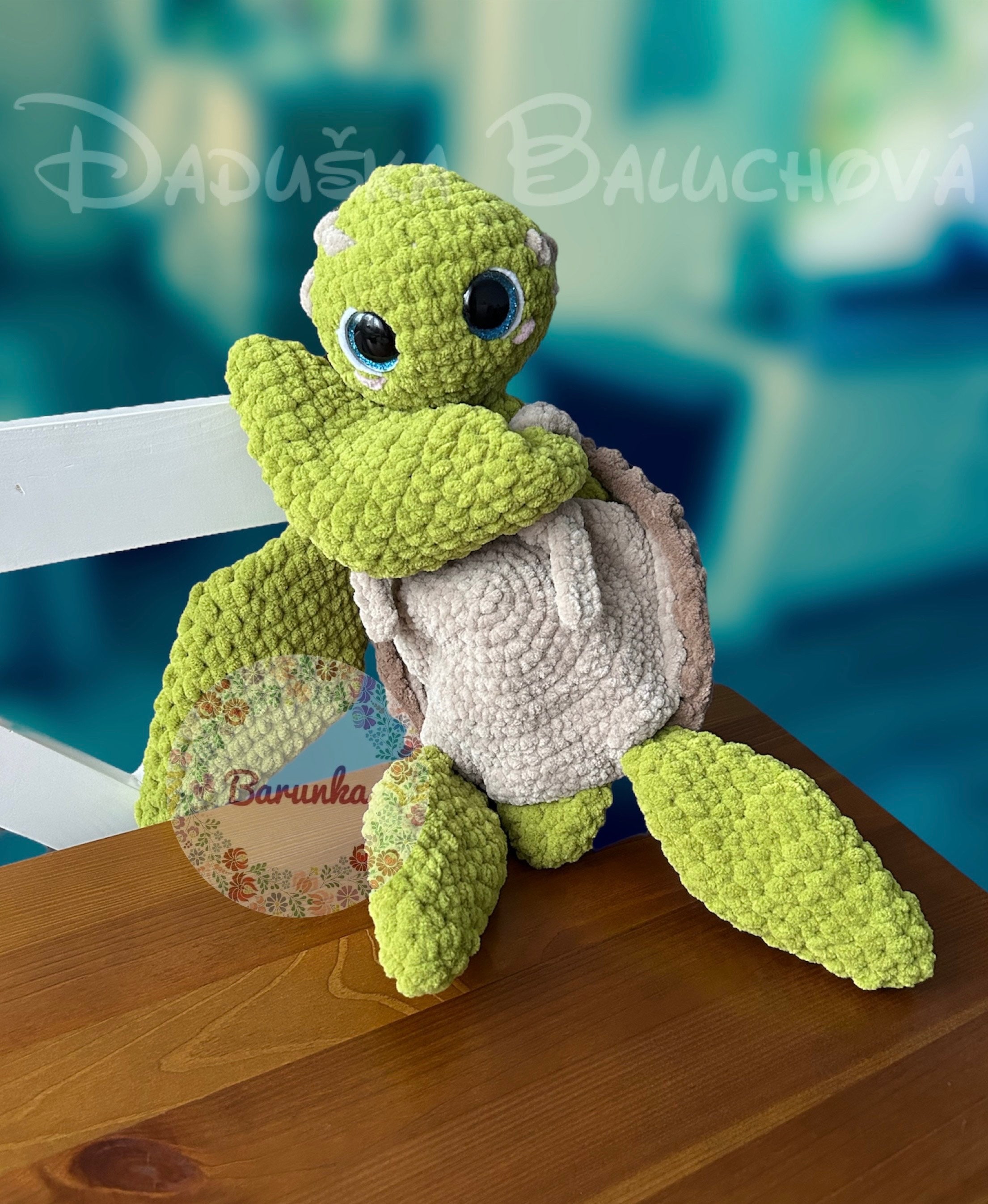 Crochet Turtle Pattern PDF - Crochet Soft Turtle Tutorial - Crochet ...
