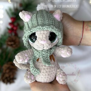 Crochet Mini Kitten Pattern PDF - Crochet Mini Animals - Crochet ...