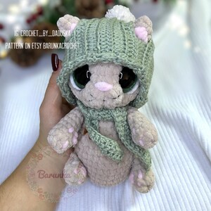 Crochet Mini Kitten Pattern PDF - Crochet Mini Animals - Crochet ...