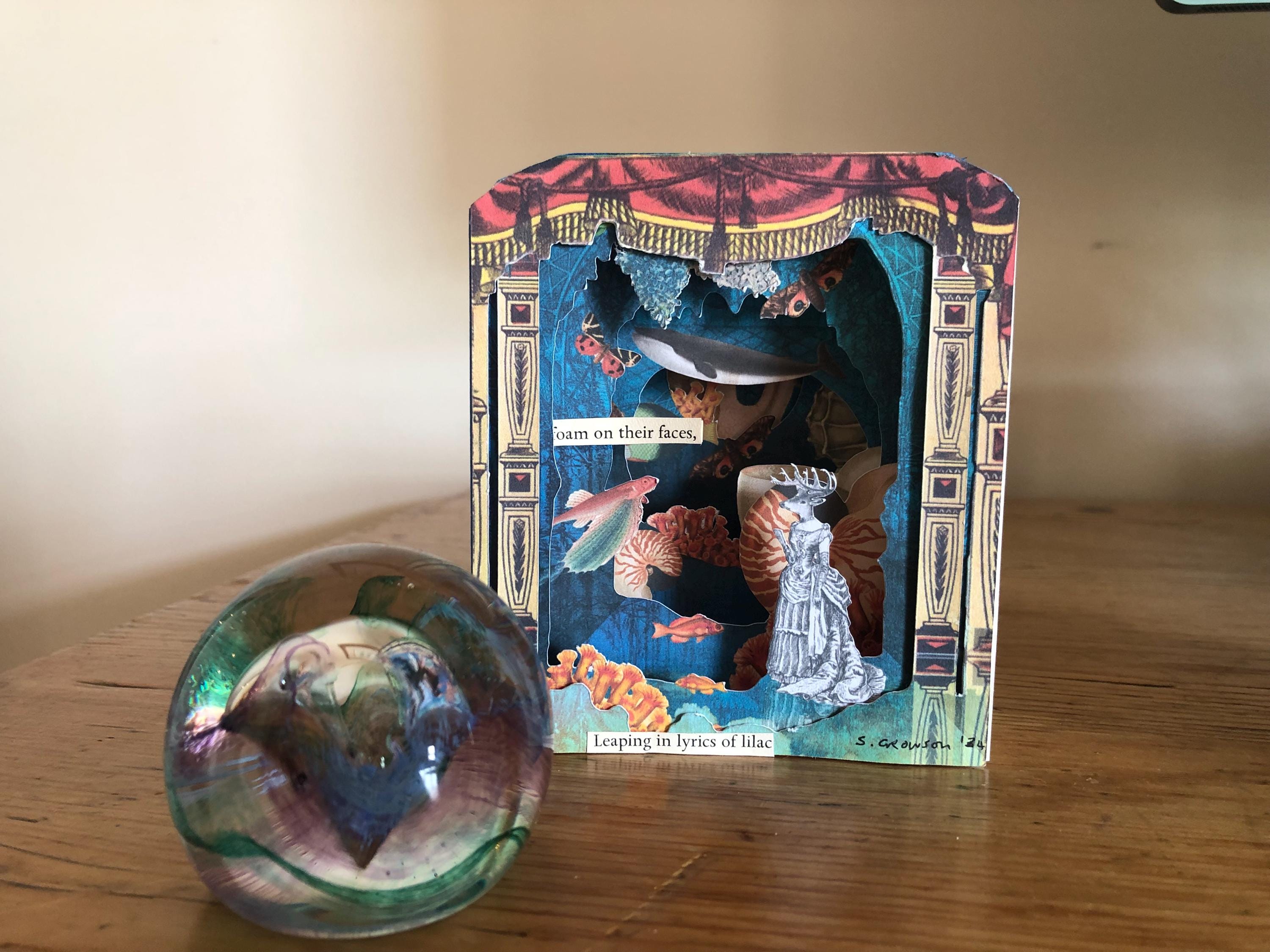 Lilacs Drift in the Octopus Theatre: Limited Edition Surrealist Tunnel ...