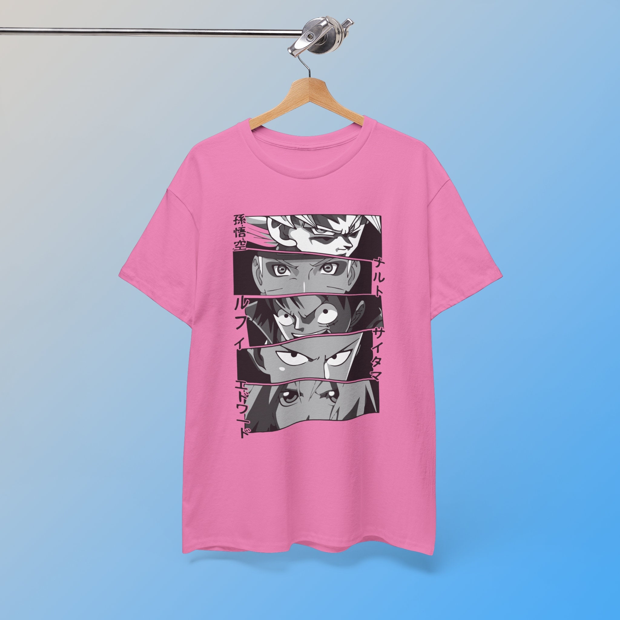 Anime Collaboration T Shirt, Iconic, Heros, Anime, Manga, Otaku, Gift ...