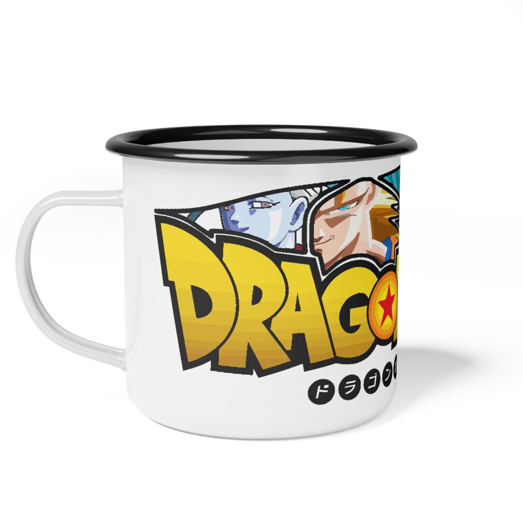 Dragon Ball Z Mug, Camp Mug, Anime, Goku, Vageta, Super Saiya, Ultra ...