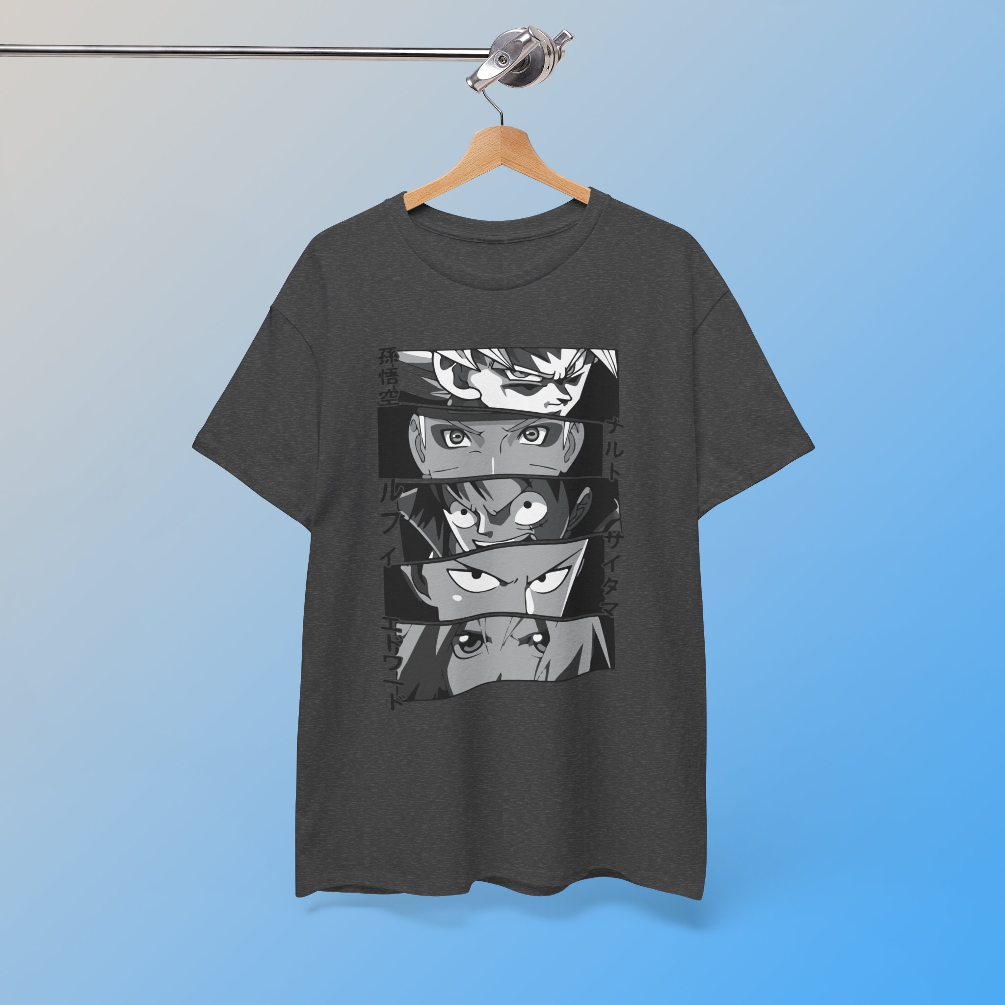 Anime Collaboration T Shirt, Iconic, Heros, Anime, Manga, Otaku, Gift ...