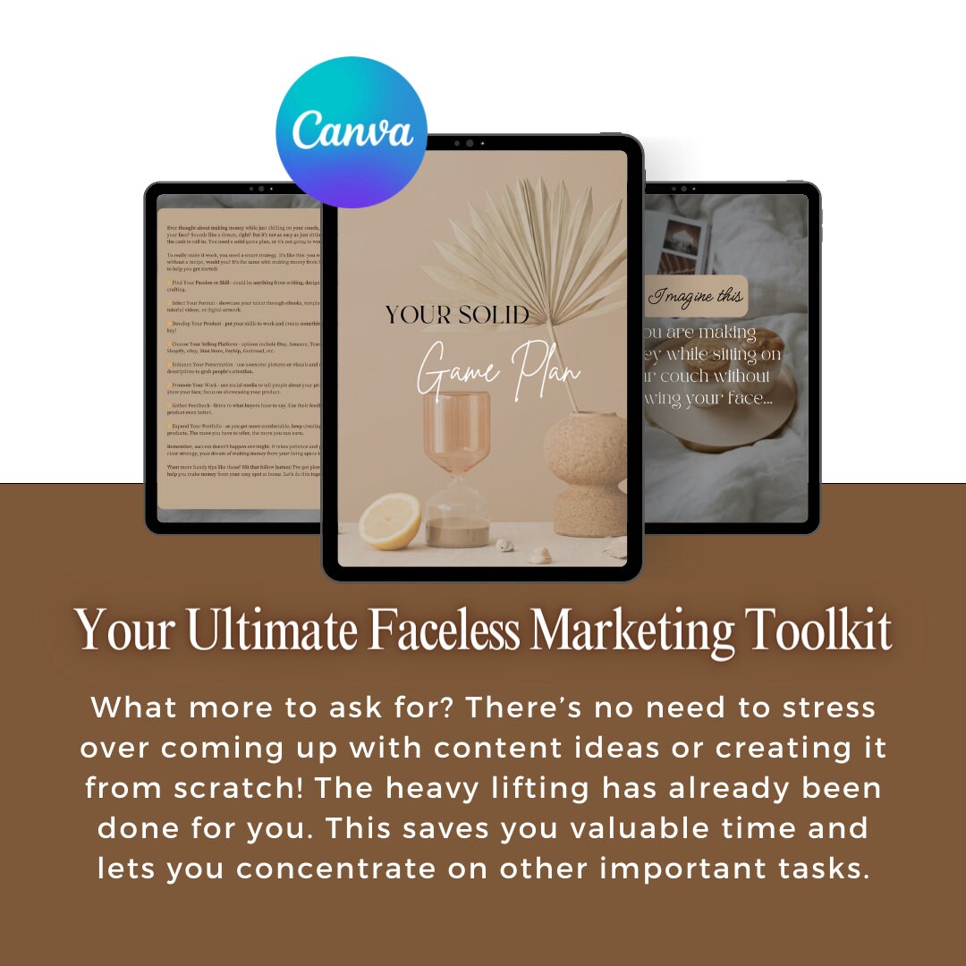 Faceless Reels Starter Pack With Done-for-you Content and Templates ...