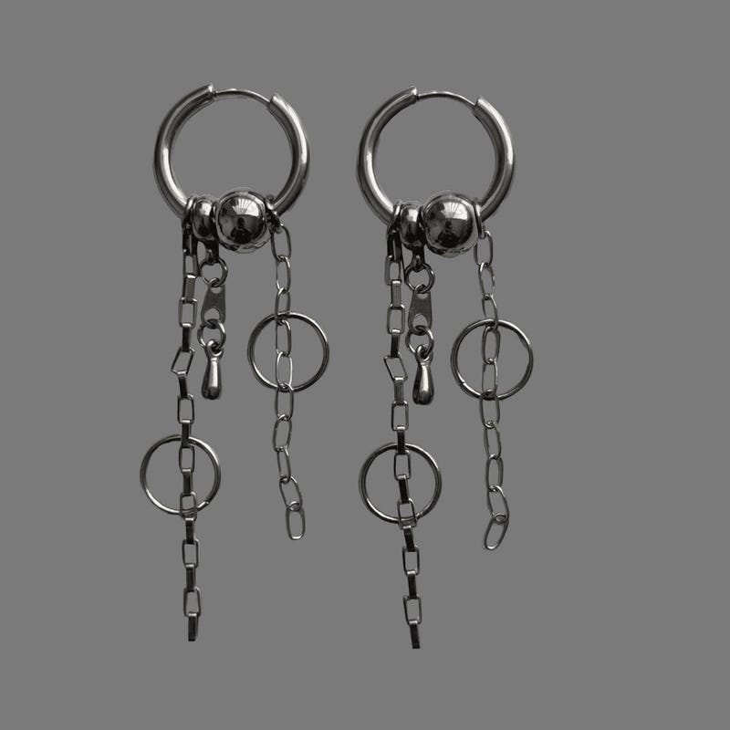 Grunge Earrings - Etsy