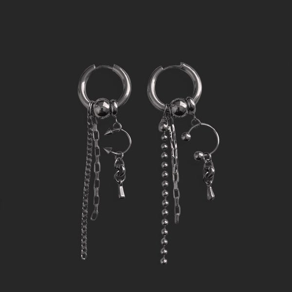 Grunge Earrings - Etsy