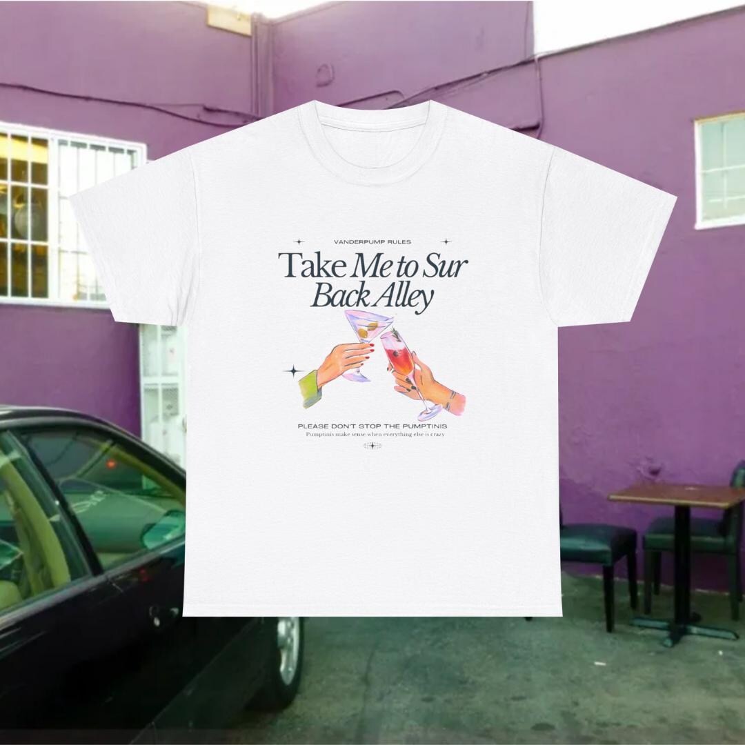 Sur Back Alley T-shirt | Vanderpump Rules Bravo Tee - Etsy