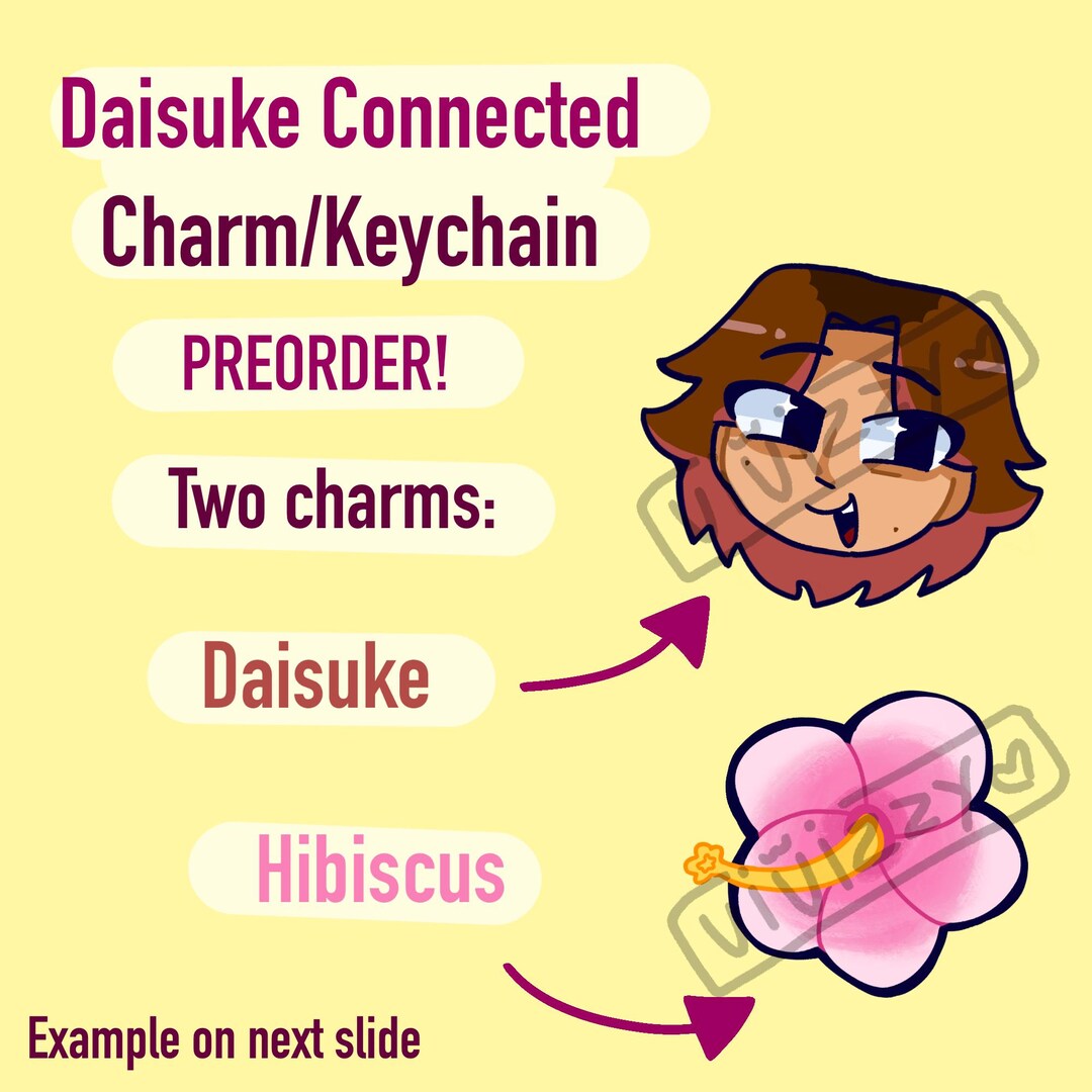 PREORDER Mouthwashing Daisuke Charms/keychain - Etsy