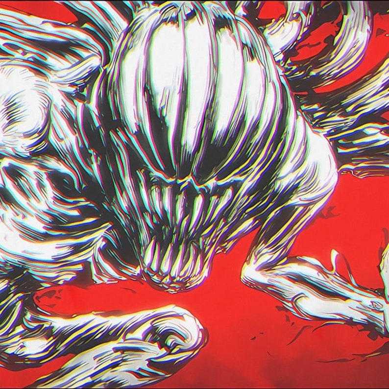 Jujutsu Kaisen Rika queen of Curses 3D Model - Etsy