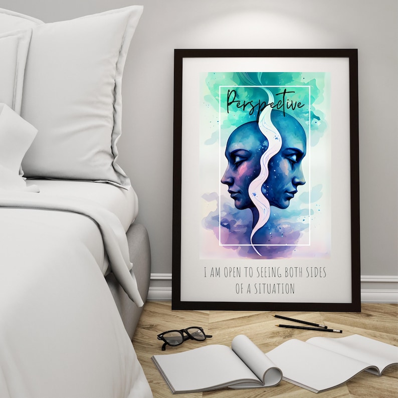 Perspective Art Print: Motivational Home Office Decor (digital Download ...