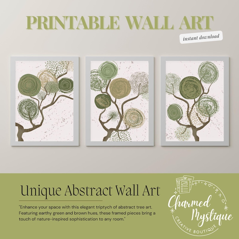 Abstract Trees - Etsy