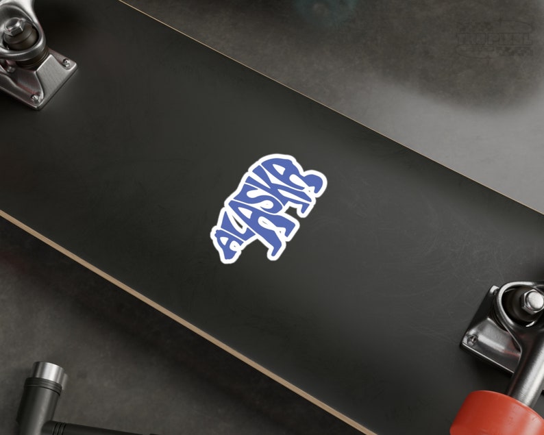 Alaska Car Decal, Alaska Bumper Sticker, Alaska Roots Decal, Alaska ...