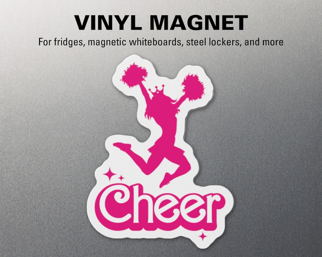 Cheerleading Magnets, Cheer Magnet, Cheerleading Decor, Cheer Mom ...
