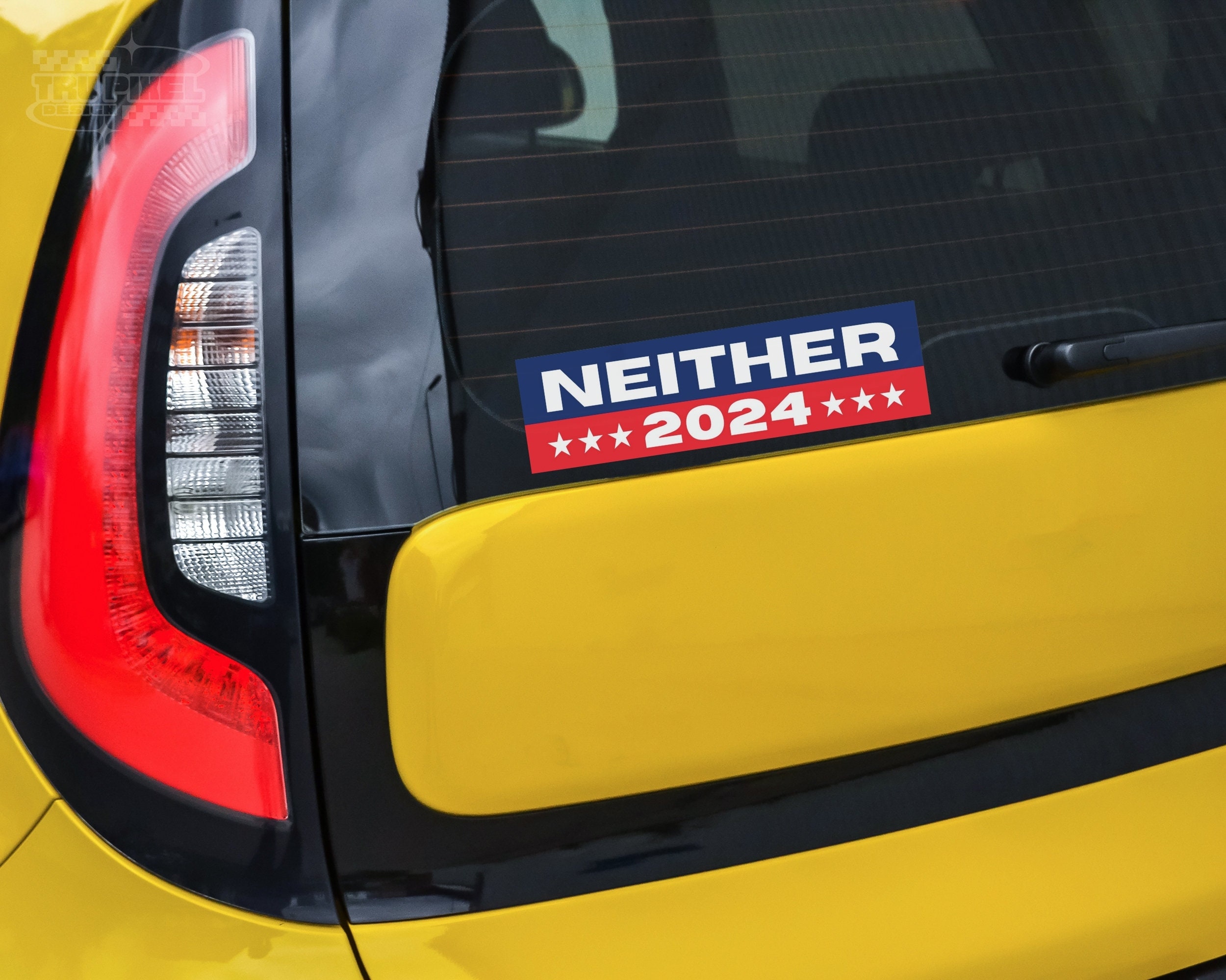 Nope Bumper Sticker, 2024 Bumper Sticker, Woke Bumper Sticker ...