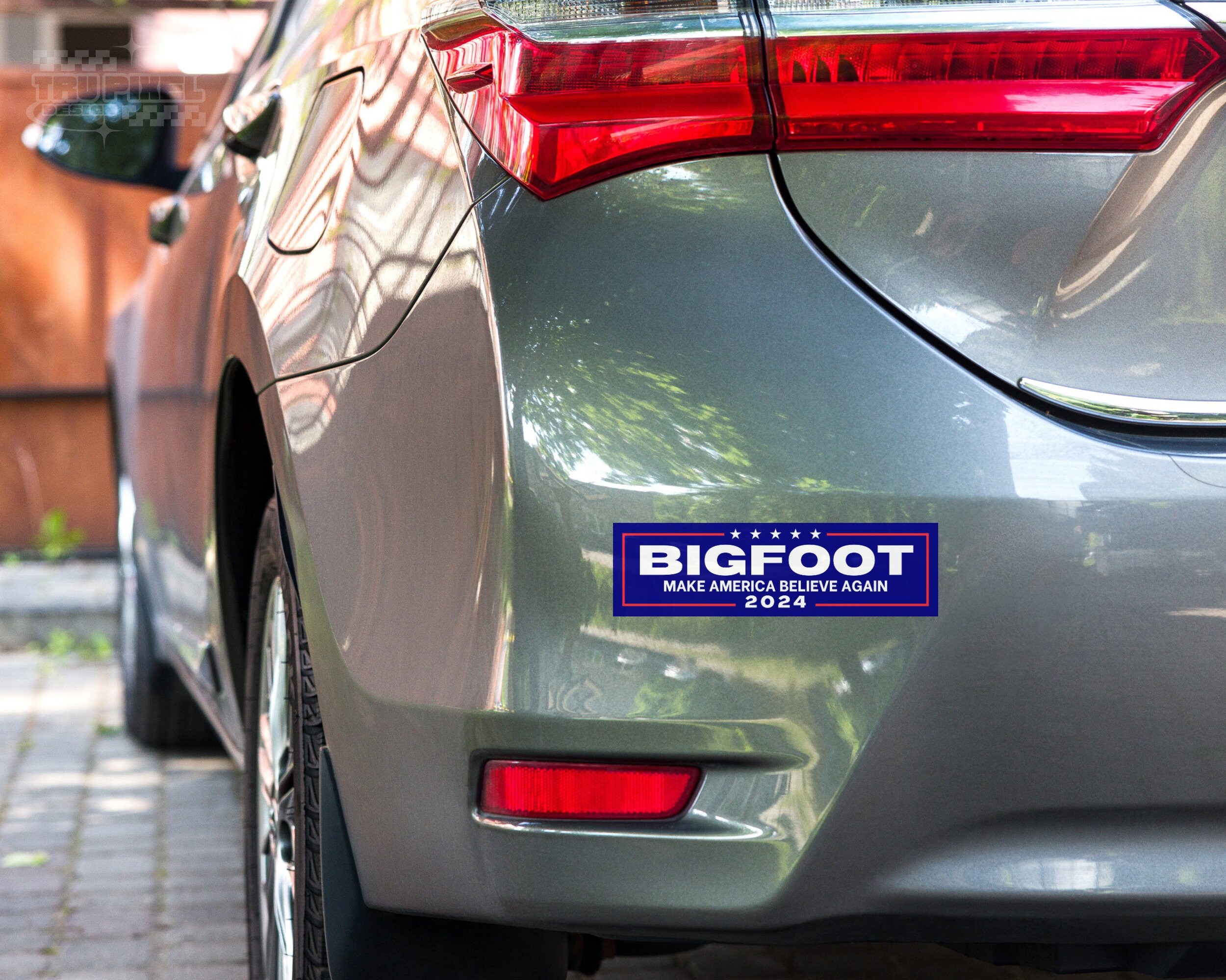 Bigfoot Bumper Sticker, 2024 Bumper Sticker, Nature Lover Bumper ...