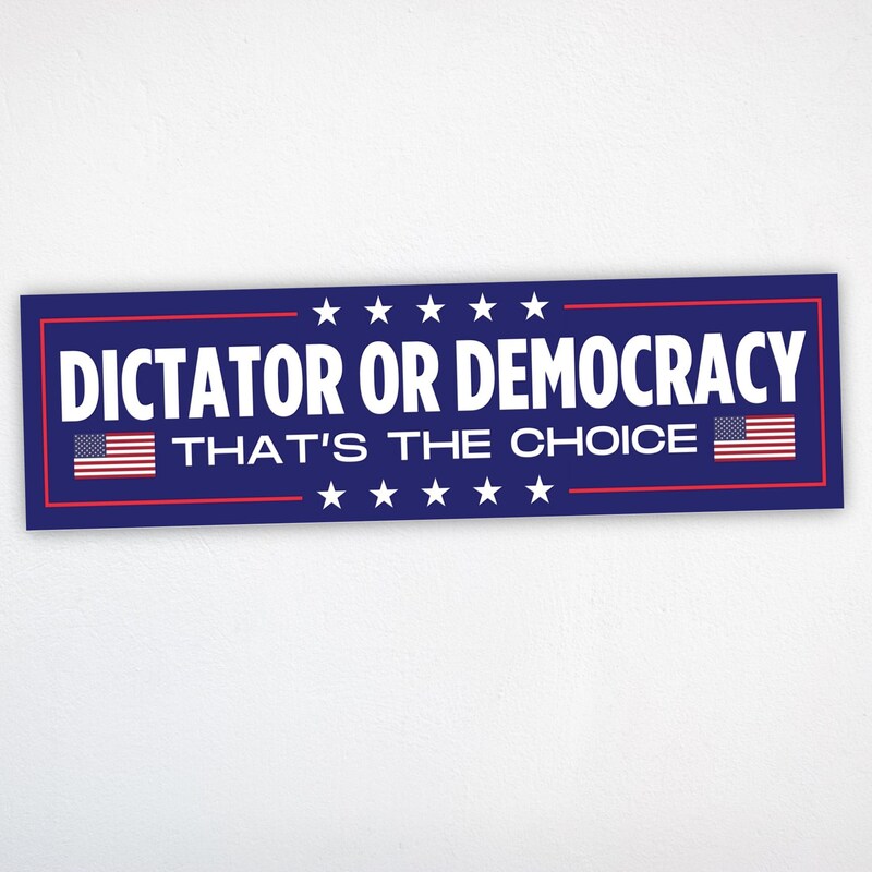 Political Bumper Stickers - Etsy