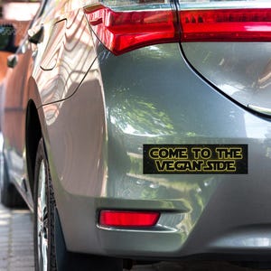 Vegan Bumper Sticker, Nature Lover Bumper Stickers, Proud to Be Vegan ...
