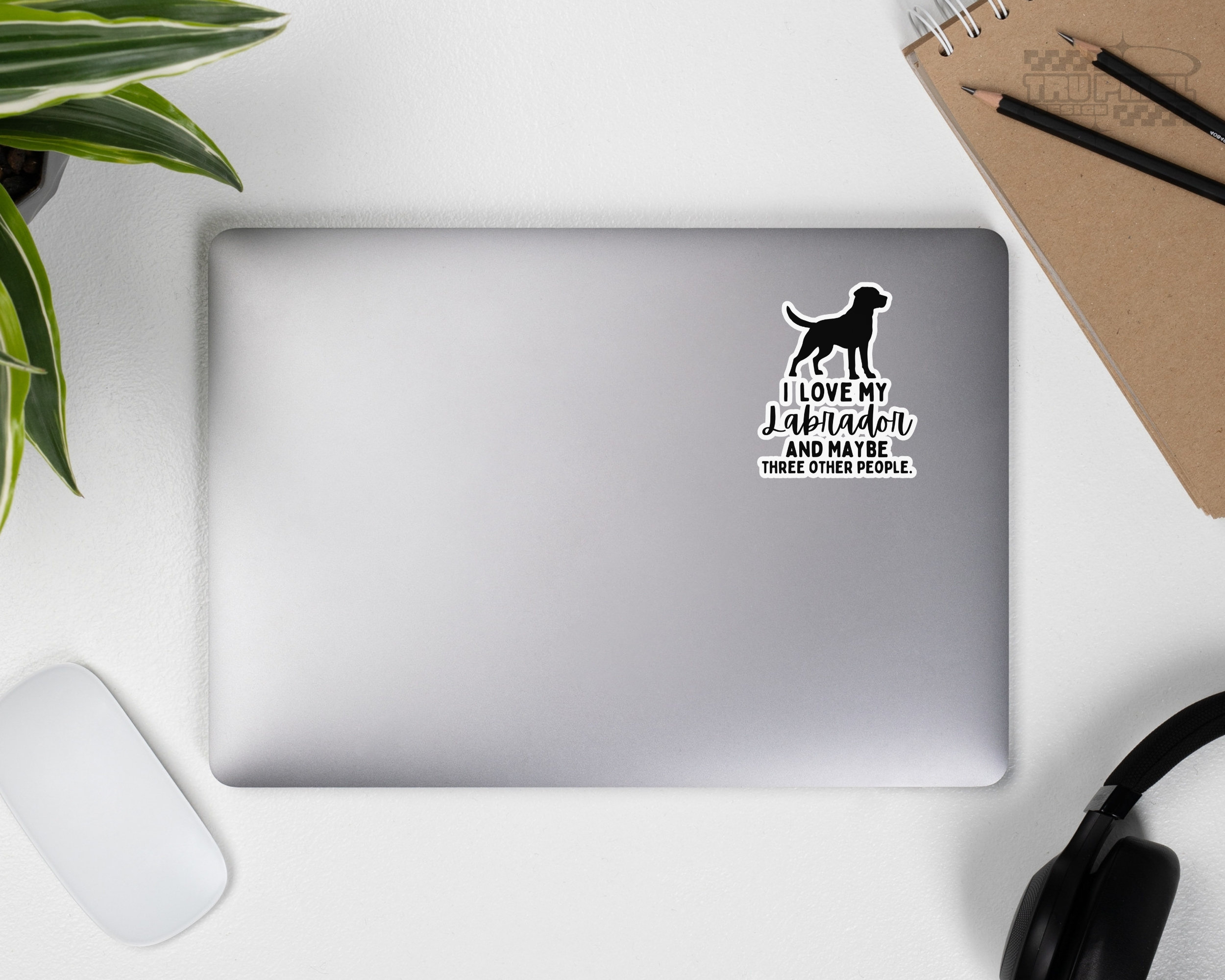 Lab Bumper Sticker, Labrador Bumper Sticker, Lab Mom Sticker, Dog ...