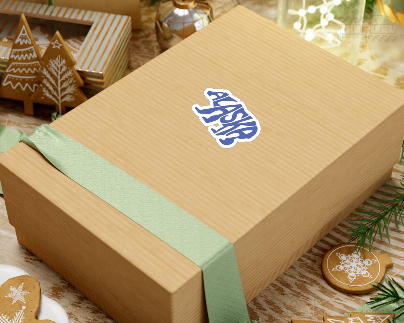 Alaska Car Decal, Alaska Bumper Sticker, Alaska Roots Decal, Alaska ...