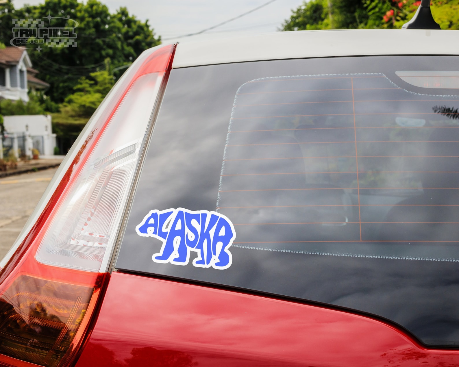 Alaska Car Decal, Alaska Bumper Sticker, Alaska Roots Decal, Alaska ...