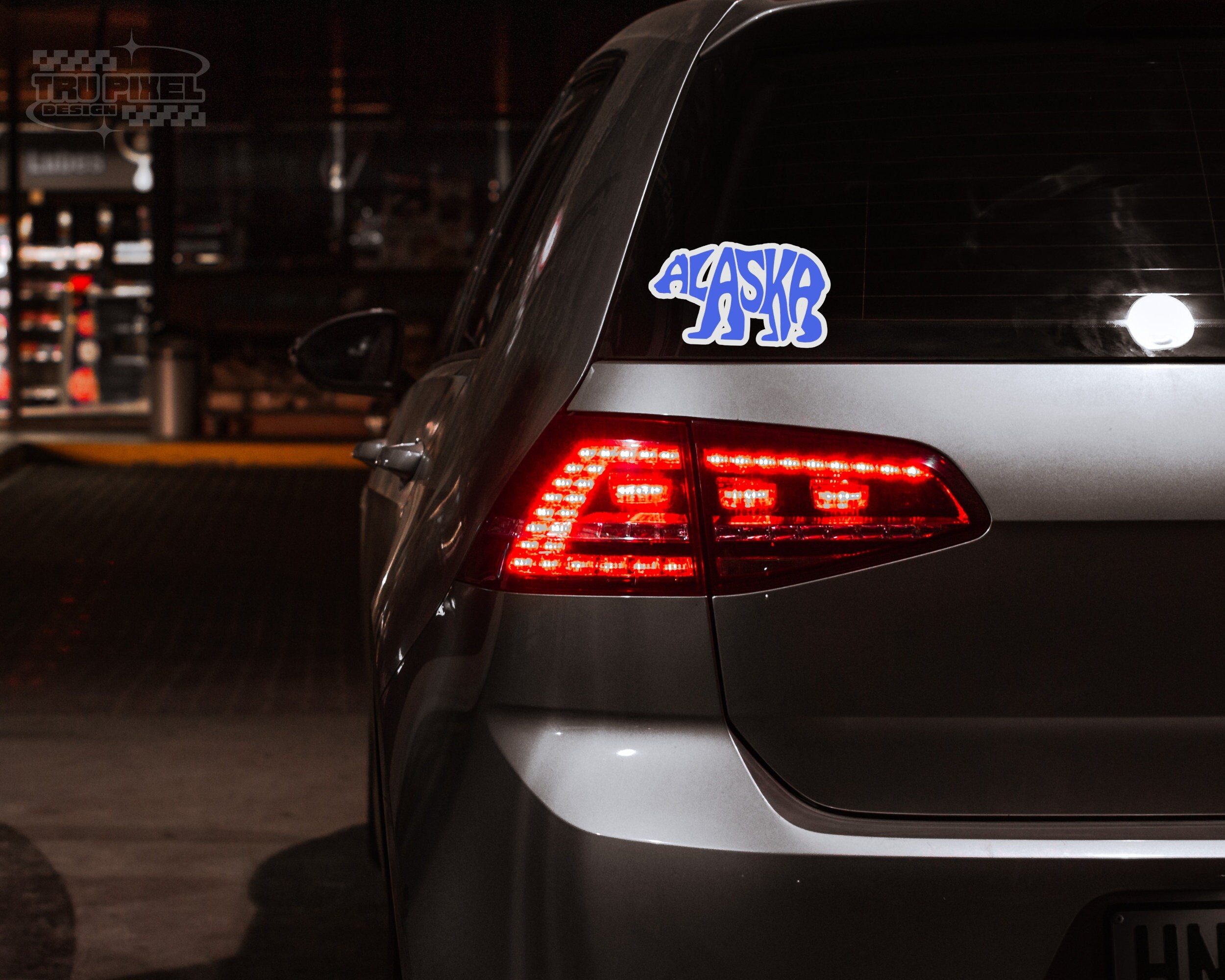 Alaska Car Decal, Alaska Bumper Sticker, Alaska Roots Decal, Alaska ...