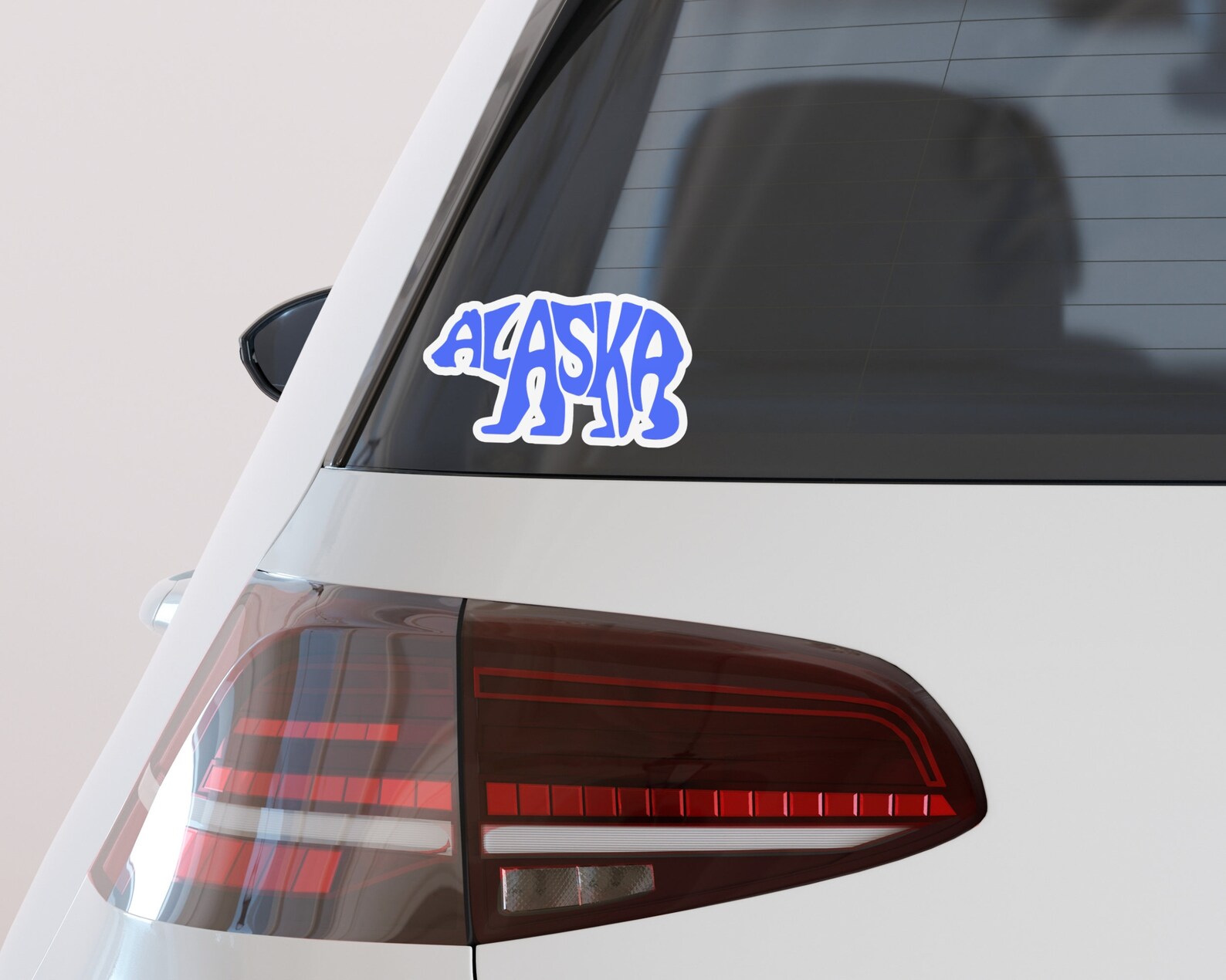 Alaska Car Decal, Alaska Bumper Sticker, Alaska Roots Decal, Alaska ...