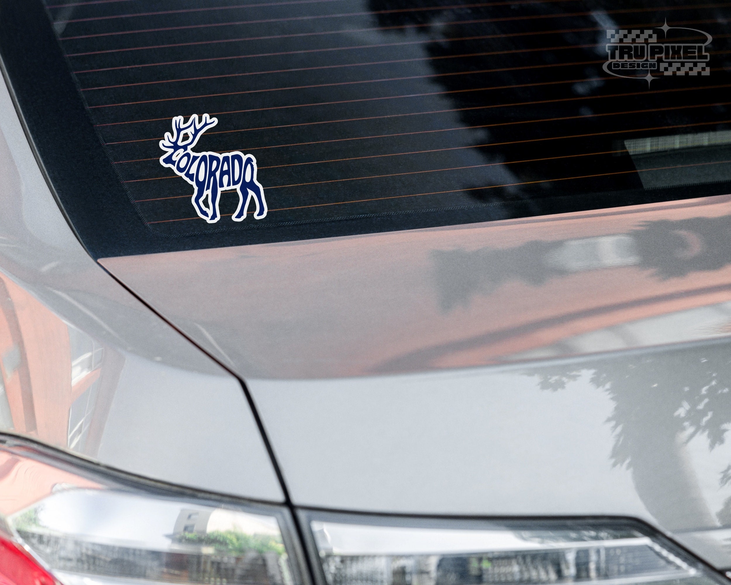 Colorado Car Decal, Colorado Bumper Sticker, Colorado Car Sticker ...