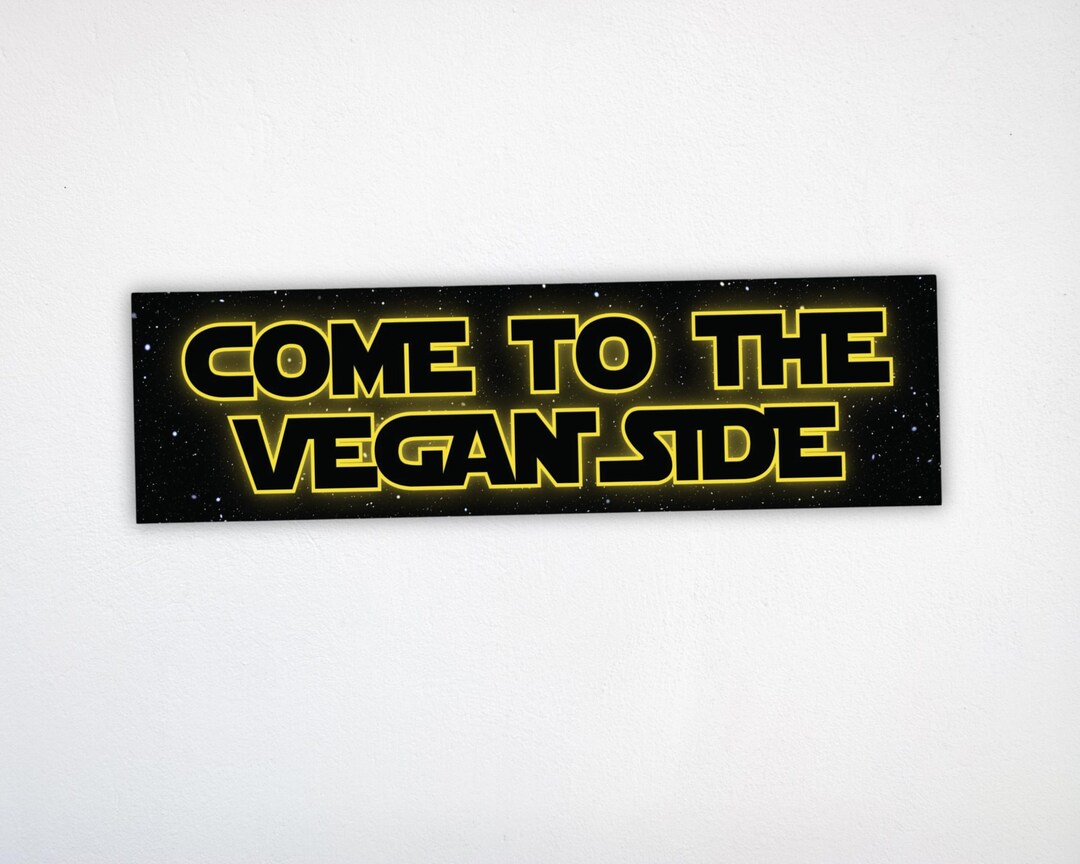 Vegan Bumper Sticker, Nature Lover Bumper Stickers, Proud to Be Vegan ...