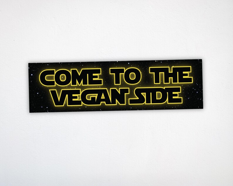 Vegan Bumper Sticker, Nature Lover Bumper Stickers, Proud to Be Vegan ...